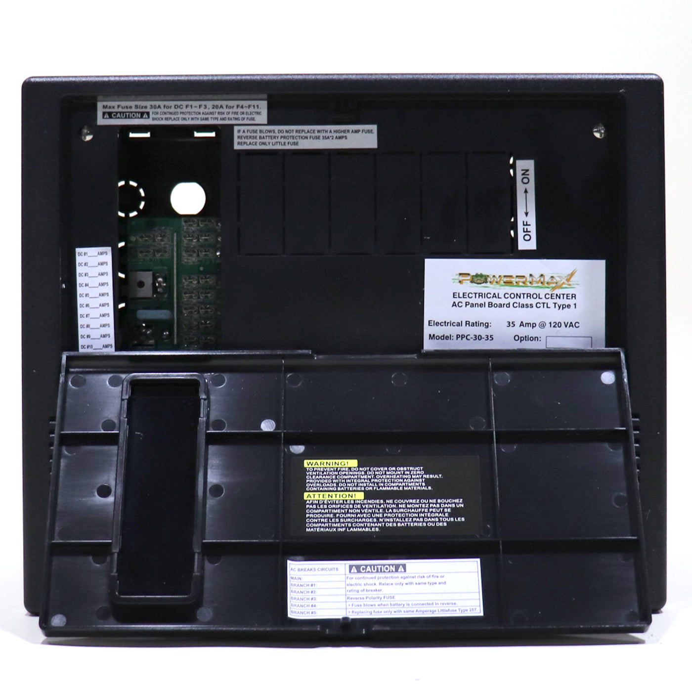 Powermax 35 Amp Converter Lithium Compatible — coleman pop up parts