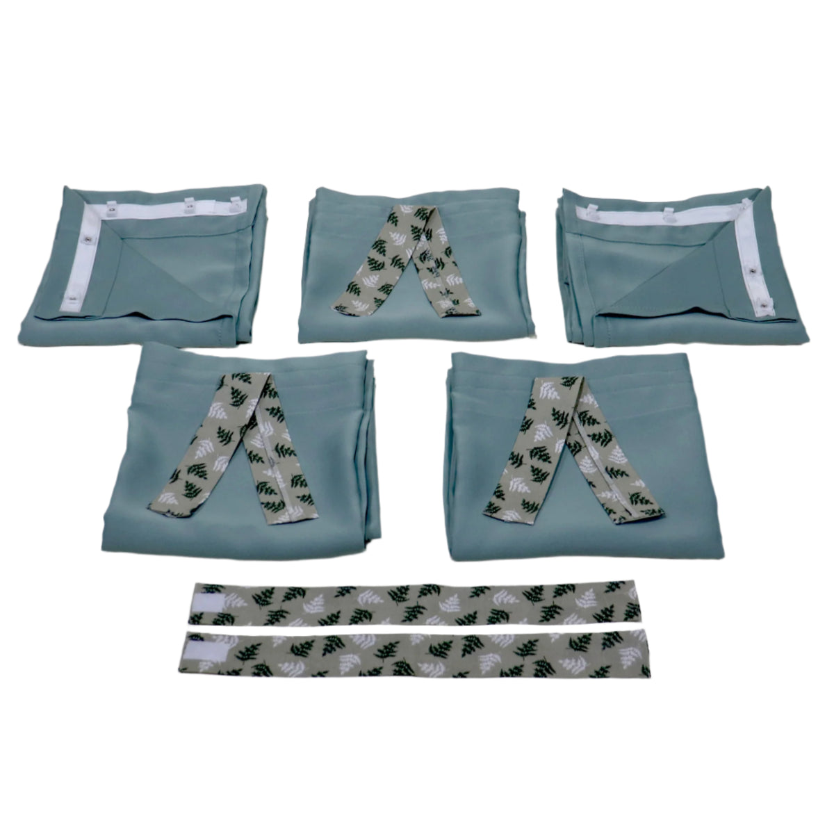 Curtain Set Multi Models 8 / 12 Foot Box Sage — coleman pop up parts