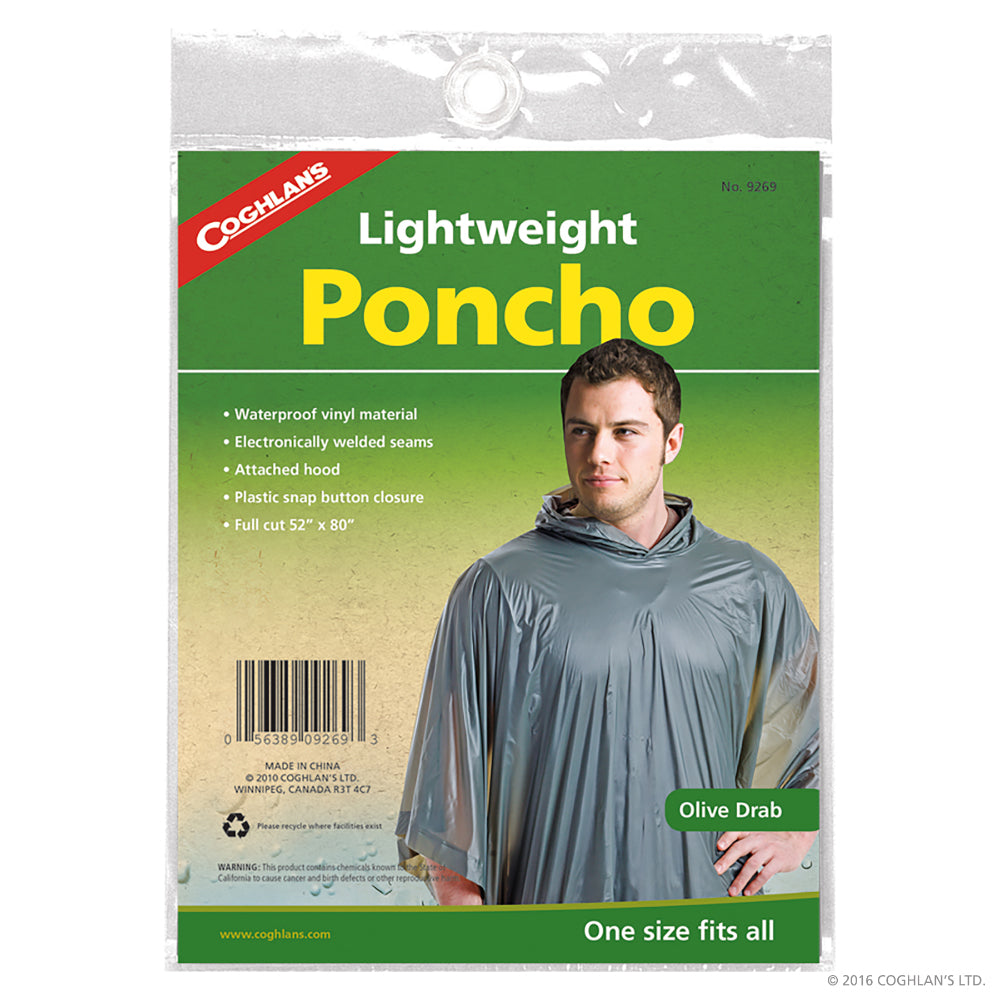 Poncho — coleman pop up parts
