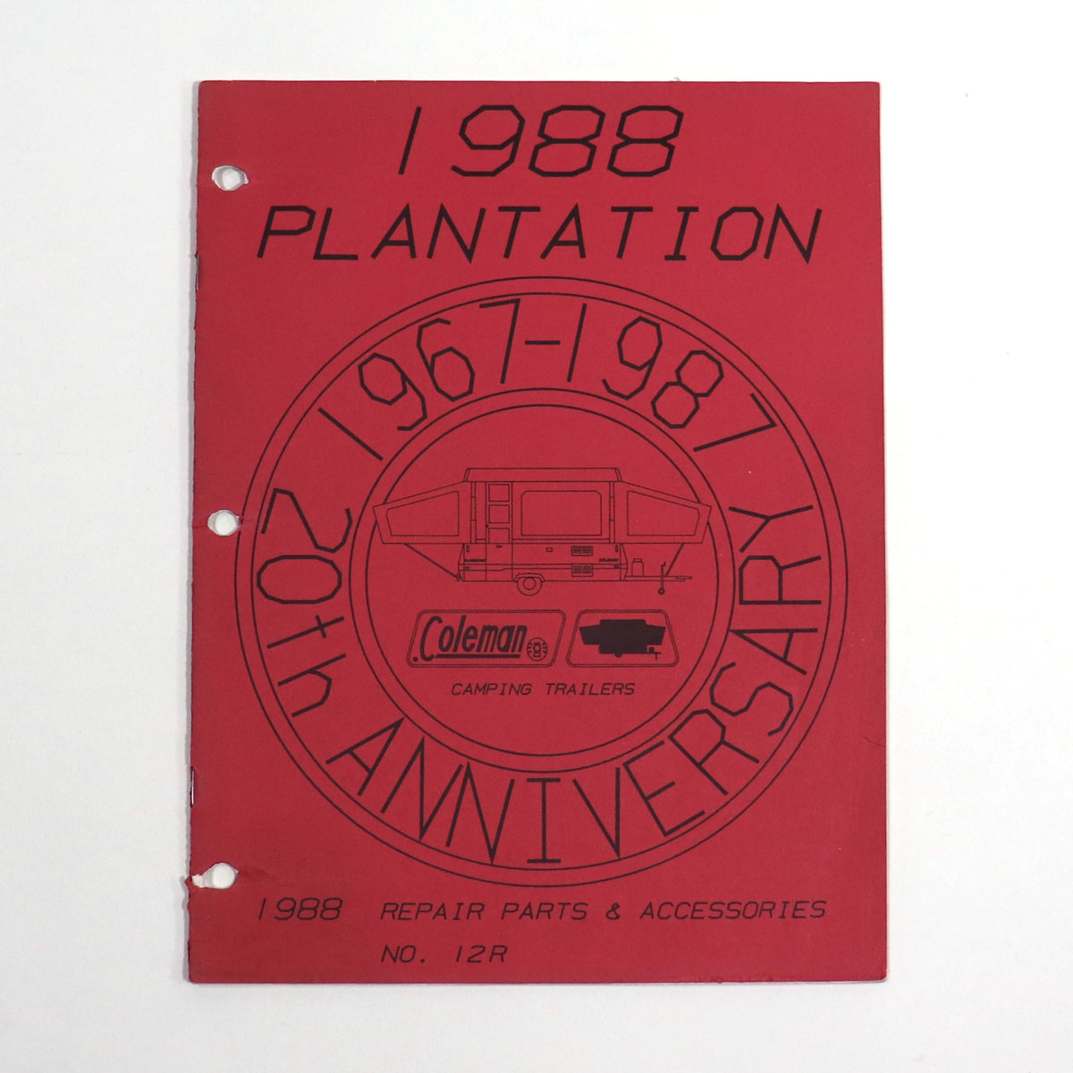 Owners Manual Plantation — coleman pop up parts